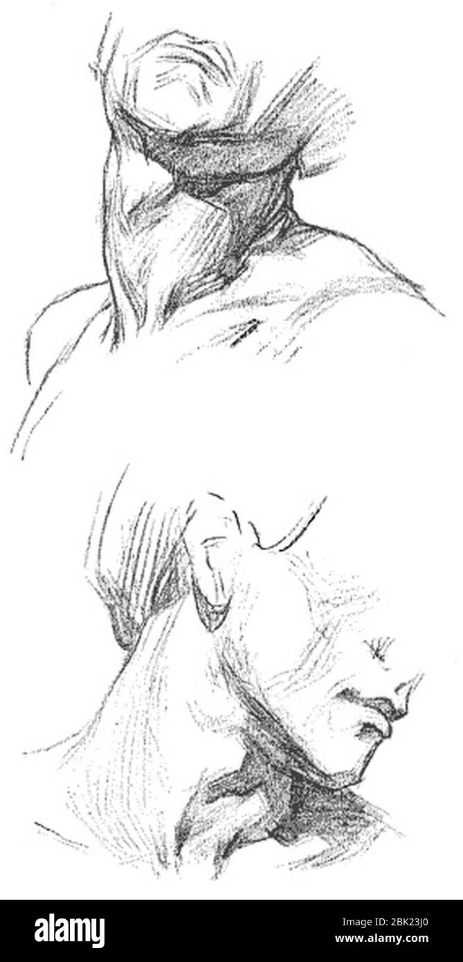 Human Figure 097 Vanderpoel Stock Photo - Alamy