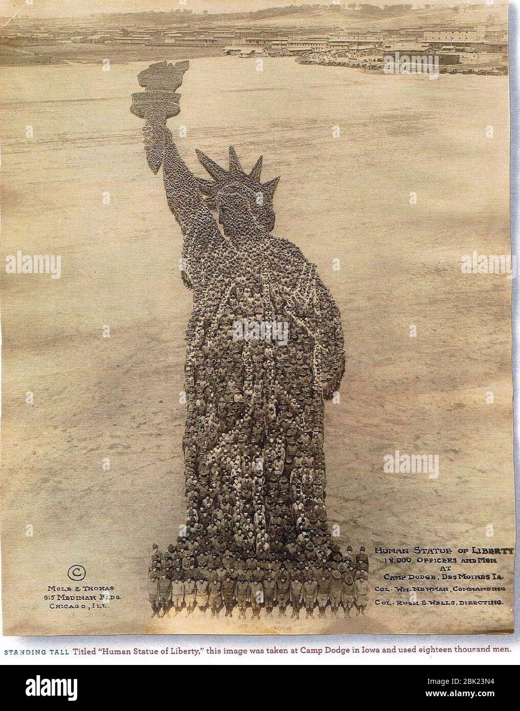 Human statue of Liberty Stock Photo - Alamy