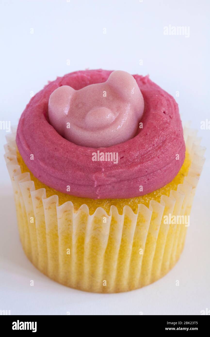 M&S Percy Piglet cupcakes celebrating 25 years of Percy Pig - sponge ...