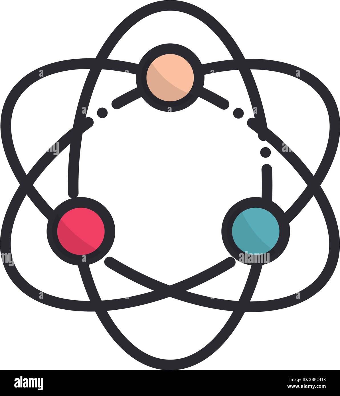 atom molecule science health care medical vector illustration line and ... atom molecule science health care medical vector illustration line and ...