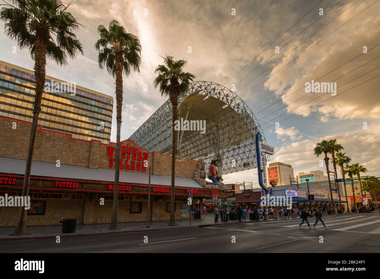 Las vegas nevada fremont street hi-res stock photography and images - Alamy