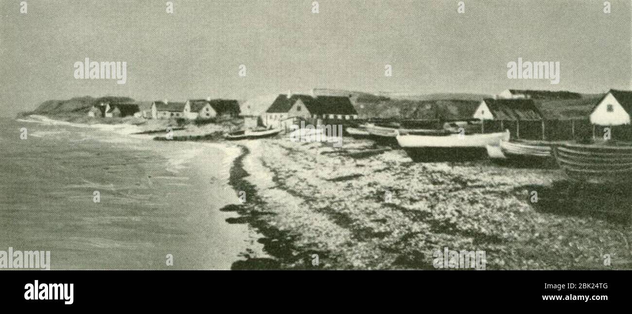 Hundested Havn (c. 1890 Stock Photo - Alamy