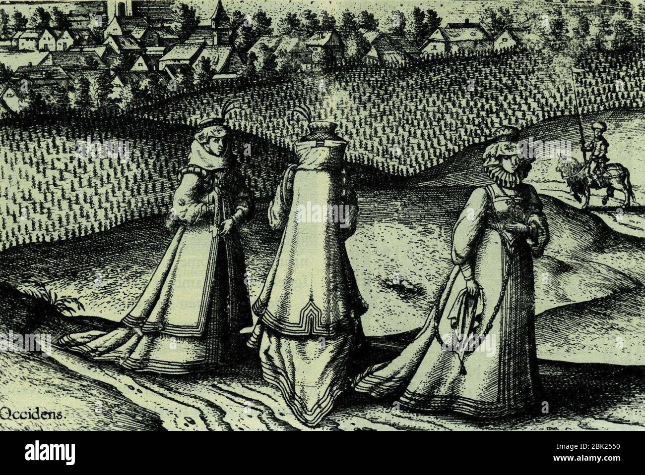 Hungarian noble ladies from Transilvania Stock Photo - Alamy