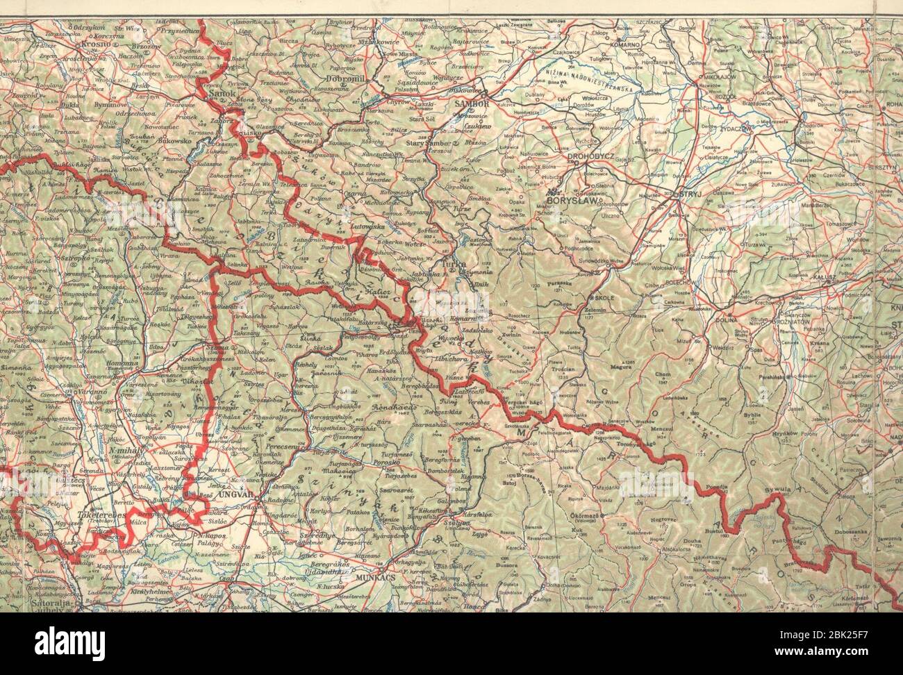 Hungary border 1940 Northeast Stock Photo - Alamy