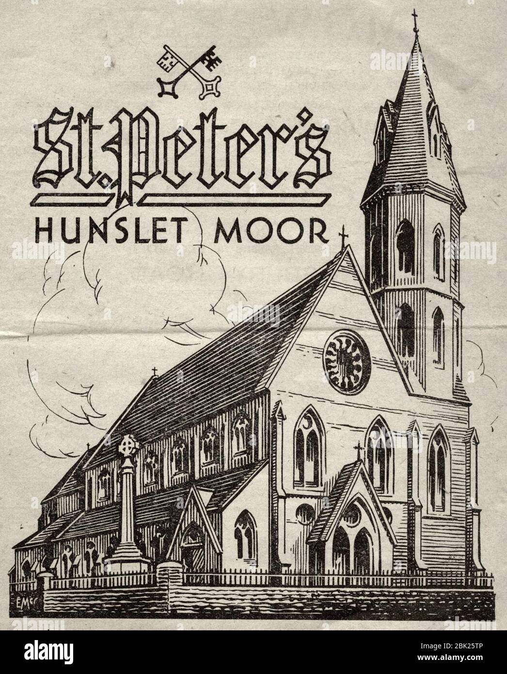 Hunslet Moor parish mag (2 Stock Photo - Alamy