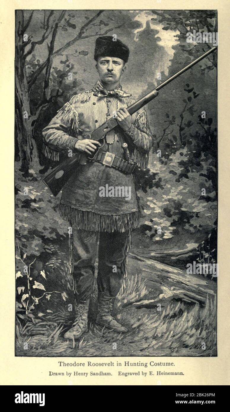 Hunting trips of a ranchman Stock Photo - Alamy