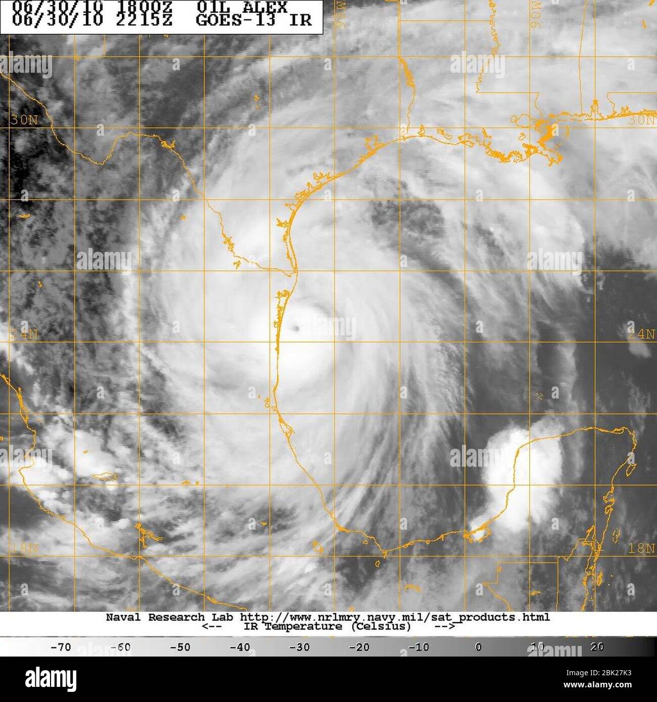 June 2010 hurricane hi-res stock photography and images - Alamy