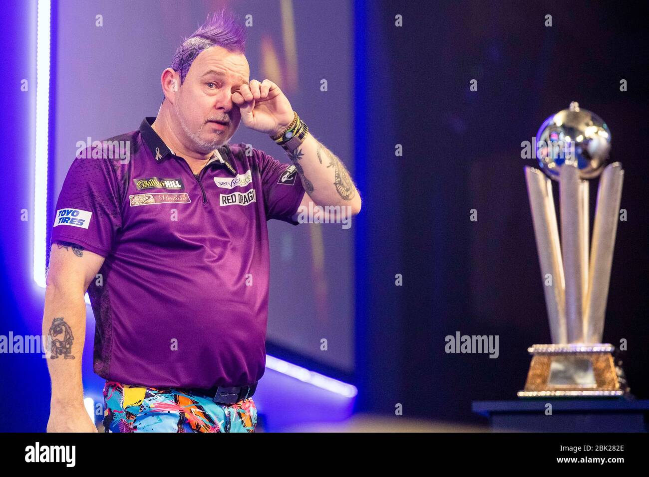 01-01-2020 Peter Wright wins the PDC World Championship 2020 in ...
