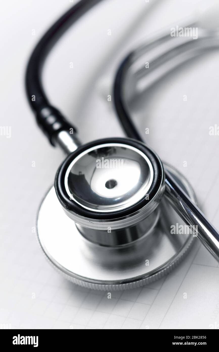 Stethoscope on graph paper hi-res stock photography and images - Alamy