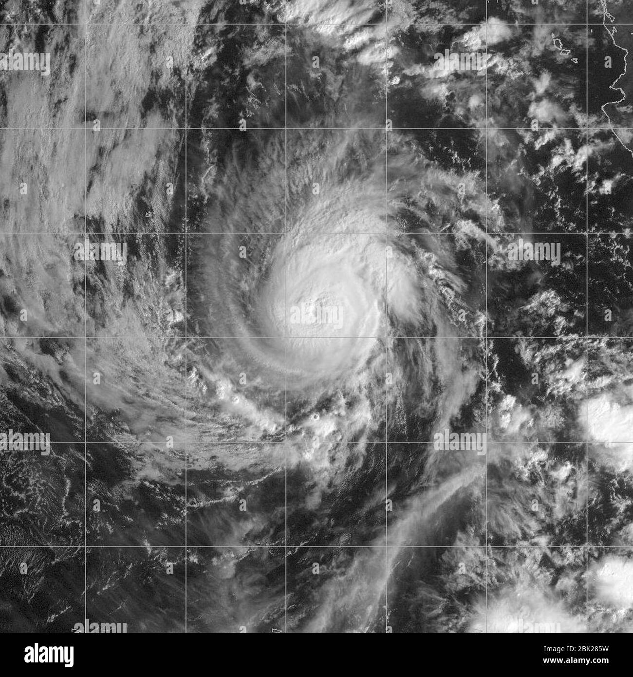 Hurricane Paul 23 oct 2006 1530Z Stock Photo - Alamy