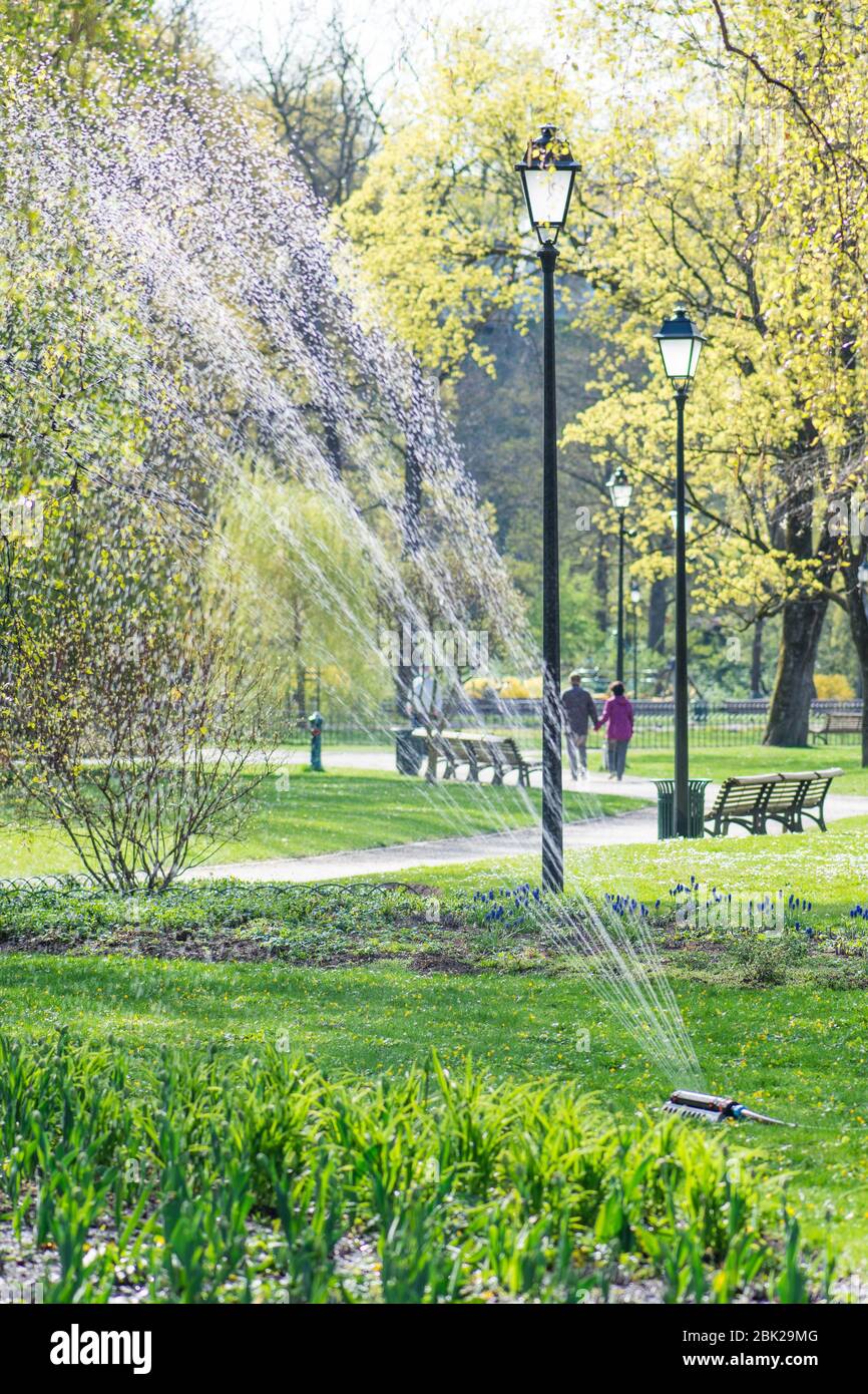 Vertical watering system hi-res stock photography and images - Alamy