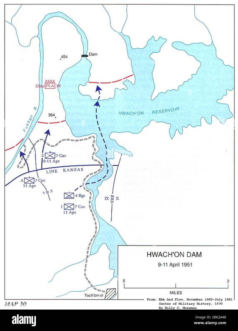 Hwachon Reservoir map Stock Photo - Alamy
