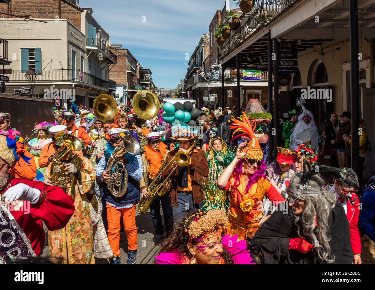 Society of st anne parade hi-res stock photography and images - Alamy