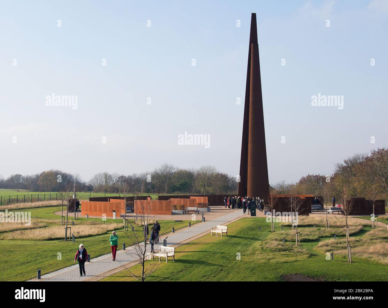The Spire at the International Bomber Command Centre Lincoln was opened ...