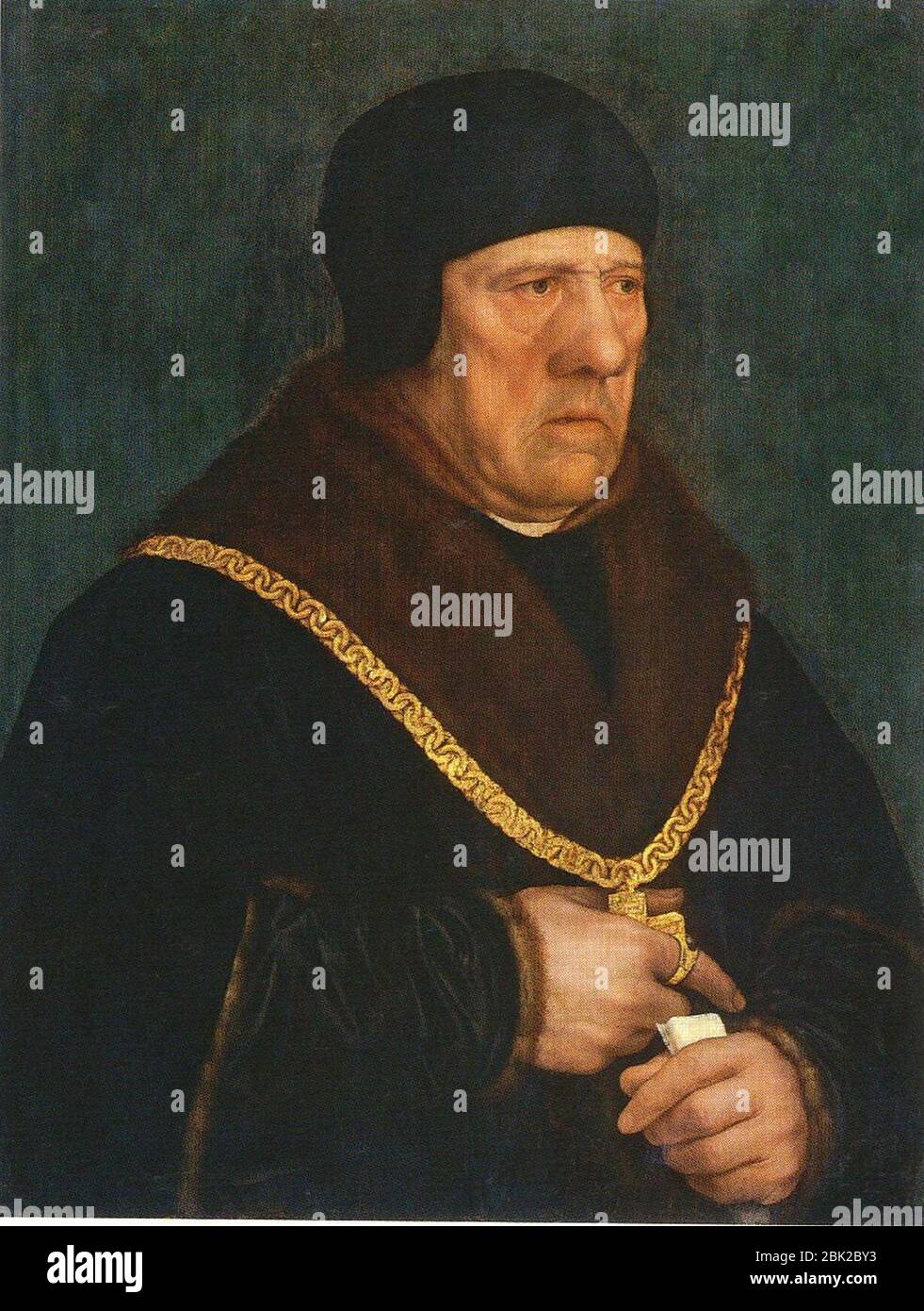Sir Henry Wyatt, by Hans Holbein the Younger Stock Photo - Alamy