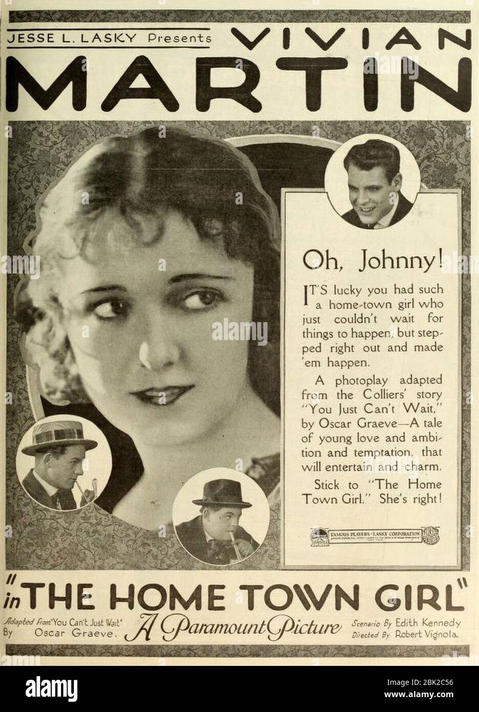 Vivian Martin 1919 Stock Photo - Alamy