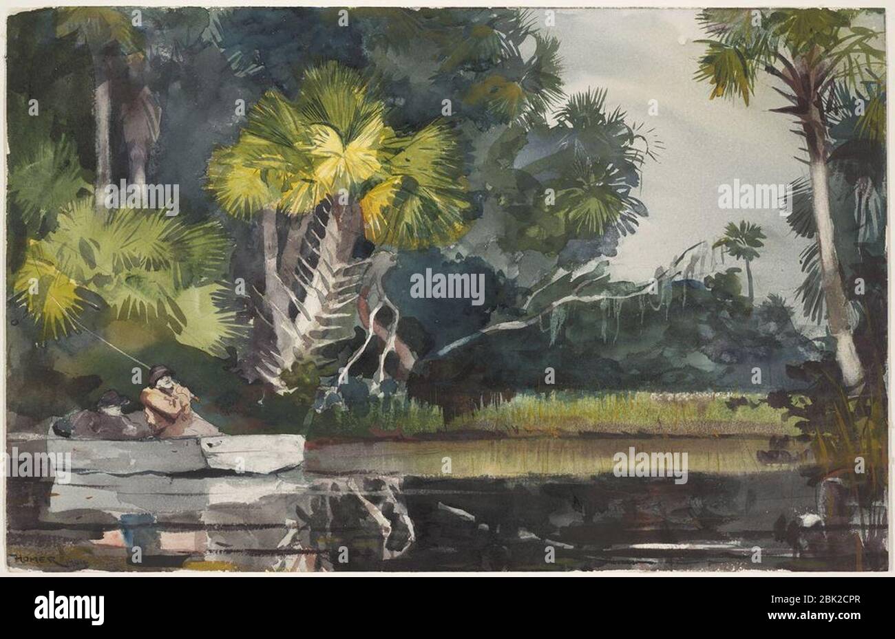 Winslow Homer - Homosassa Jungle (1904 Stock Photo - Alamy