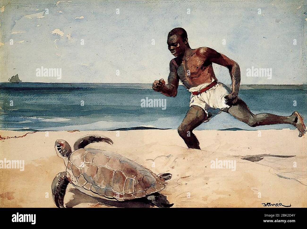 Winslow Homer - Rum Cay Stock Photo - Alamy