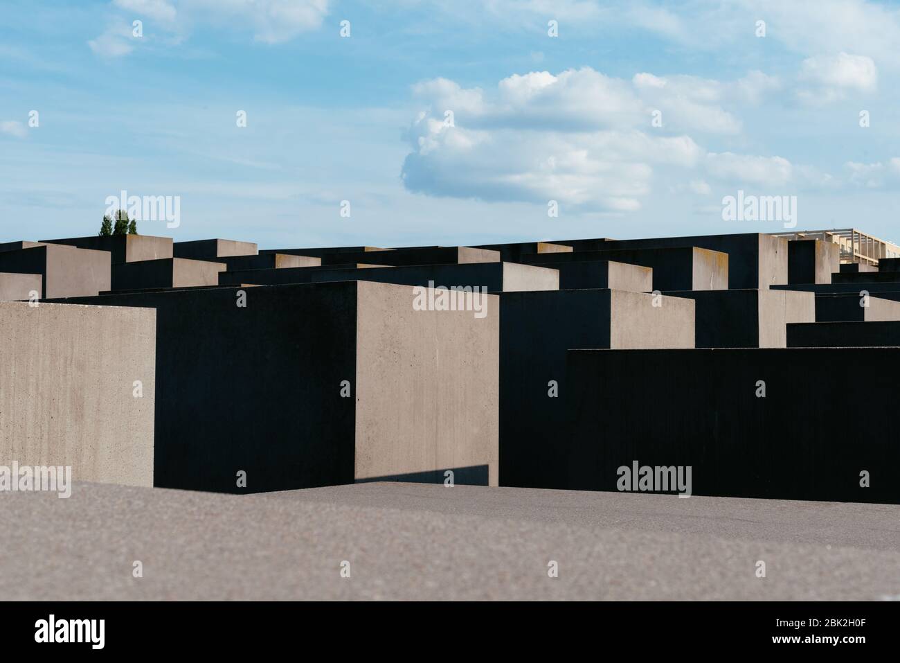 Berlin, Germany - July 28, 2019: The Memorial to the Murdered Jews of ...