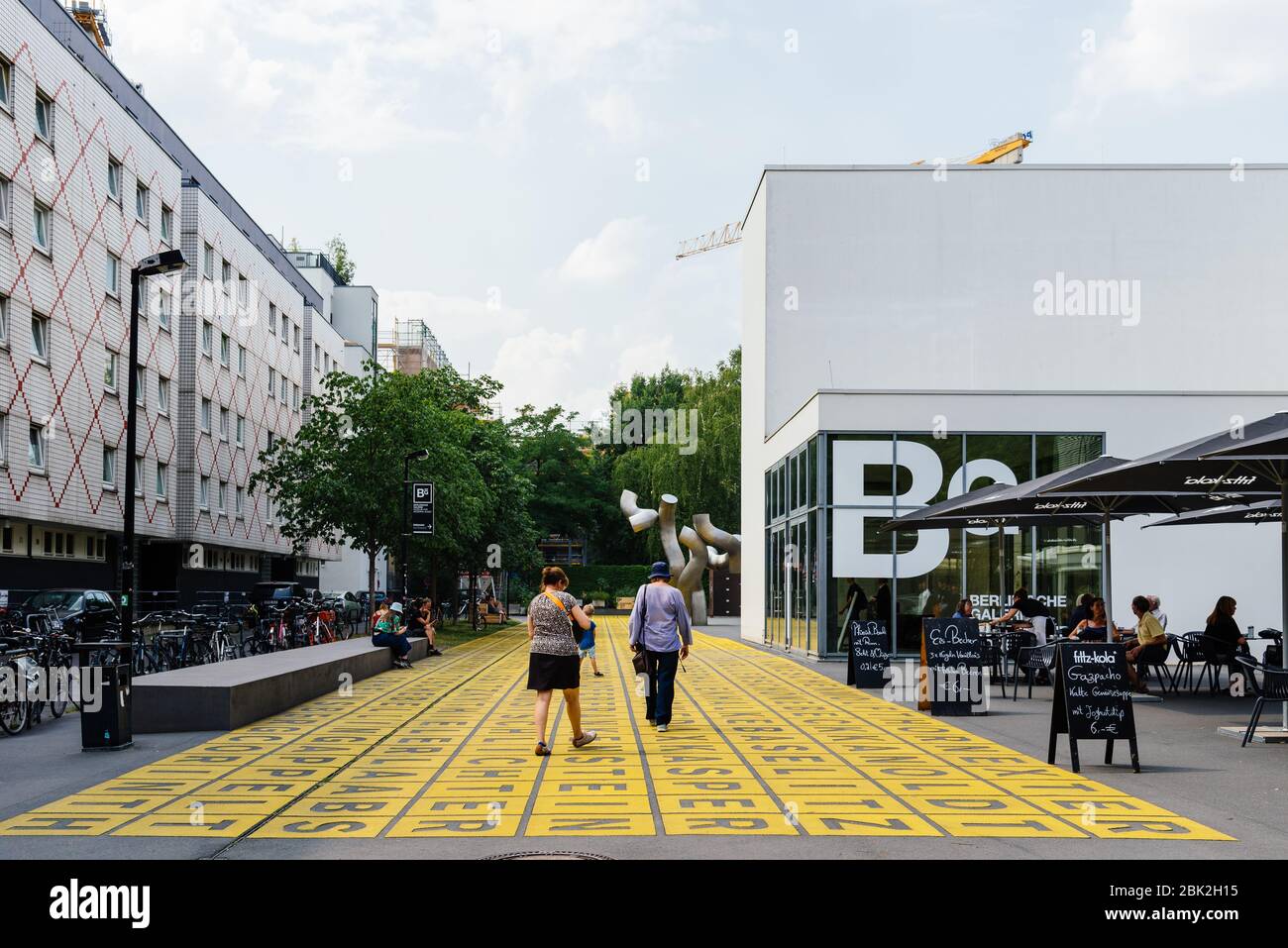 Berlin, Germany - July 29, 2019: Berlinische Galerie. It is a museum of ...