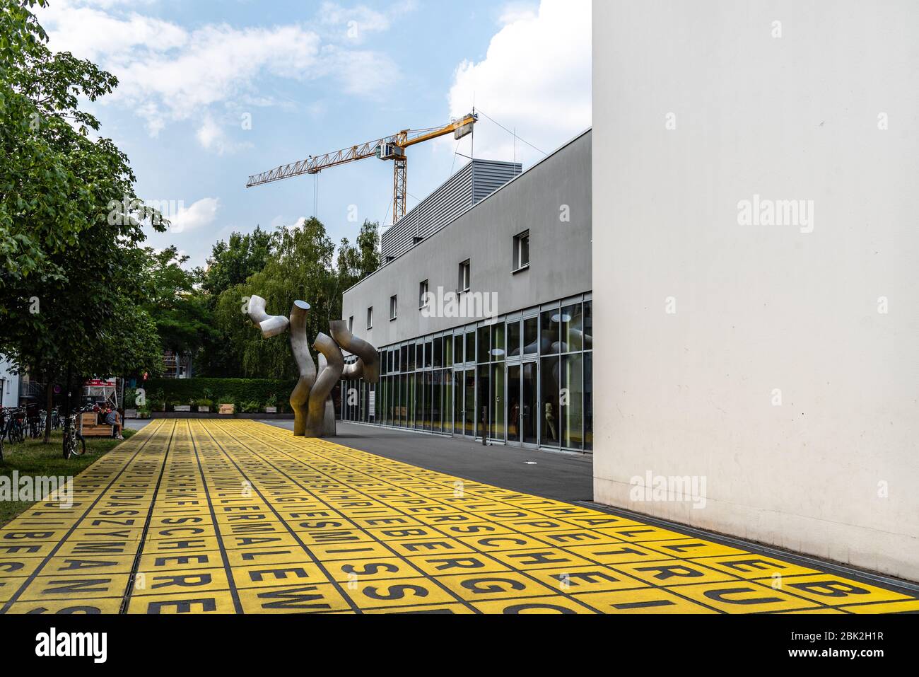 Berlin, Germany - July 29, 2019: Berlinische Galerie. It is a museum of ...