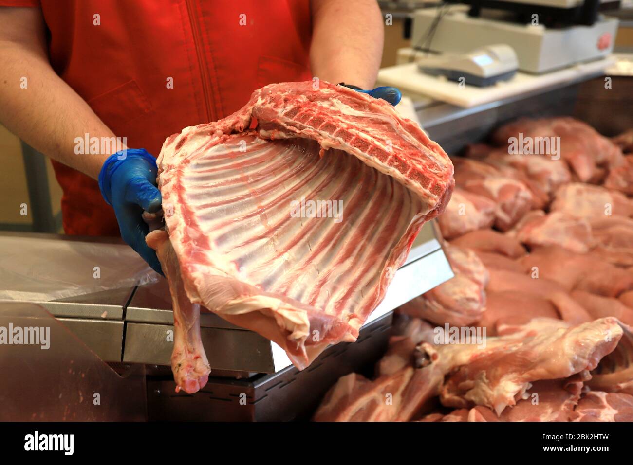 Supermarket mutton hi-res stock photography and images - Alamy