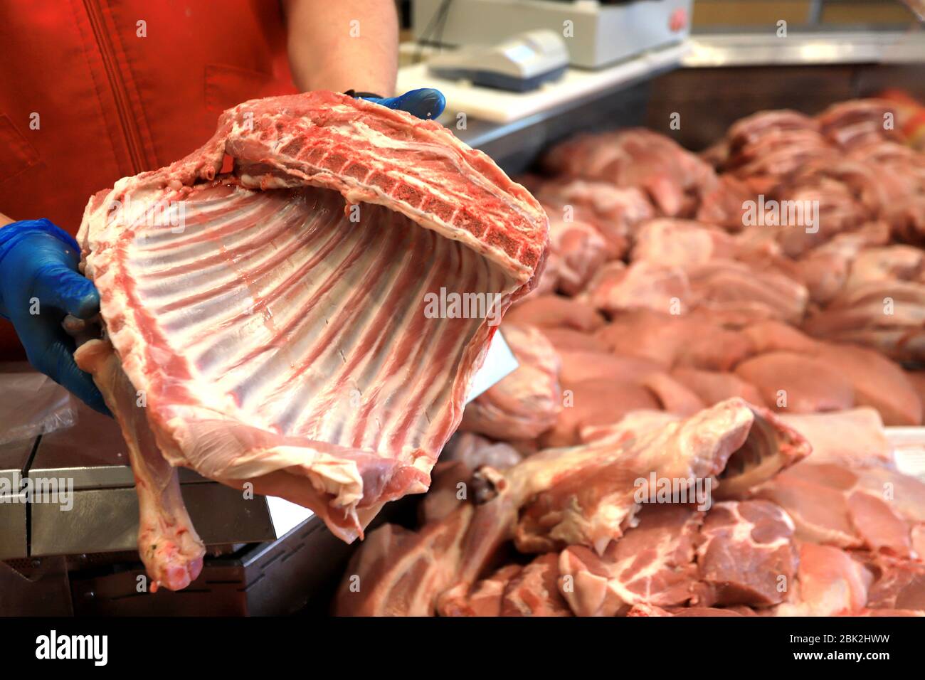 Supermarket mutton hi-res stock photography and images - Alamy