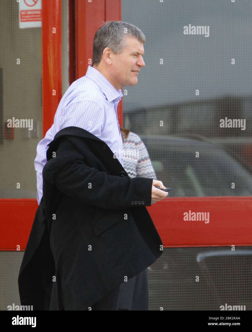 Football stars arrive at Old Trafford credit Ian fairbrother/Alamy ...