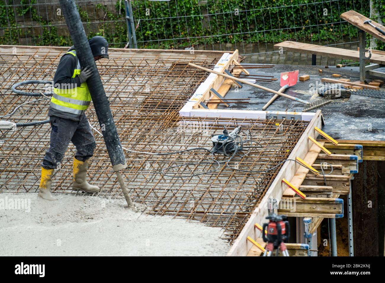 Concrete pump hi-res stock photography and images - Alamy
