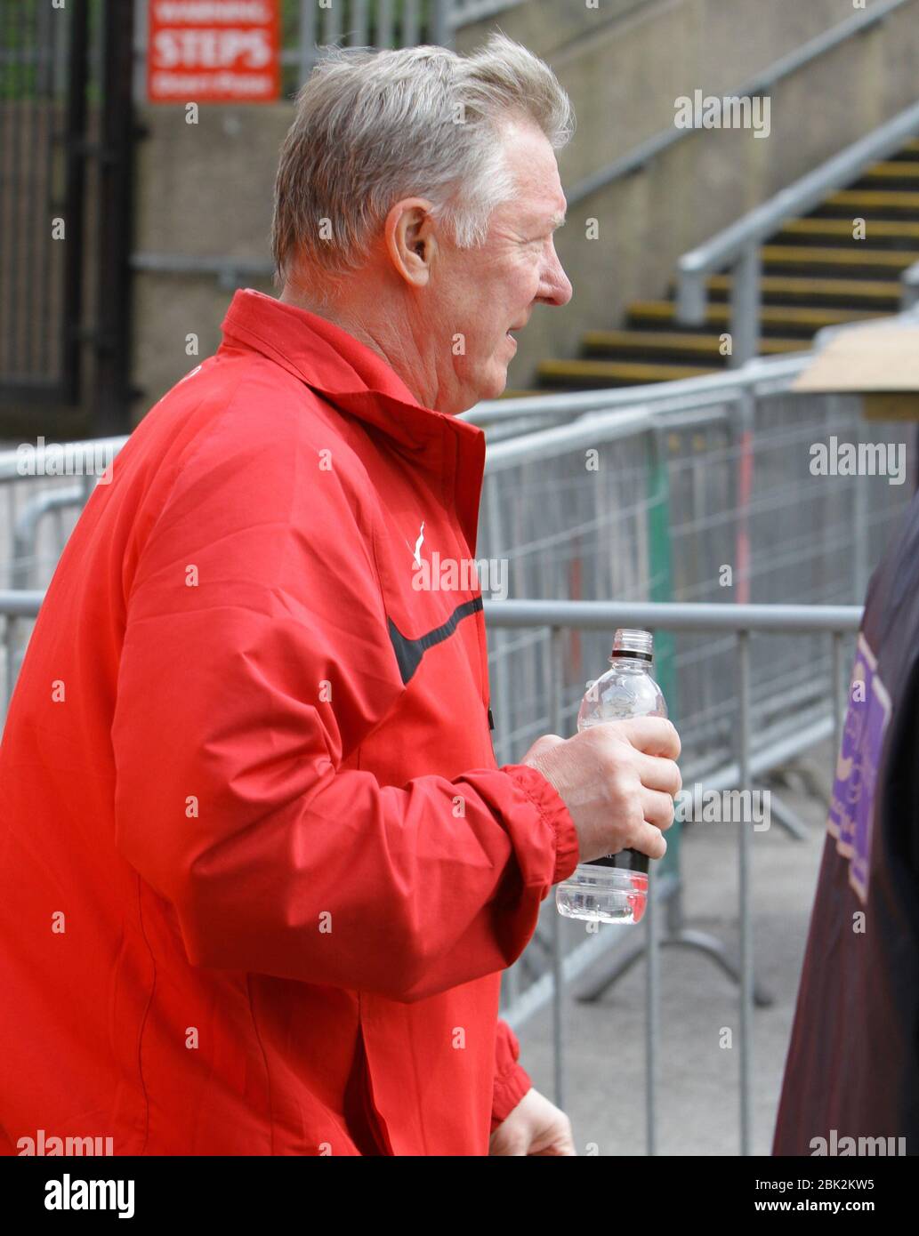 Football stars arrive at Old Trafford credit Ian fairbrother/Alamy ...
