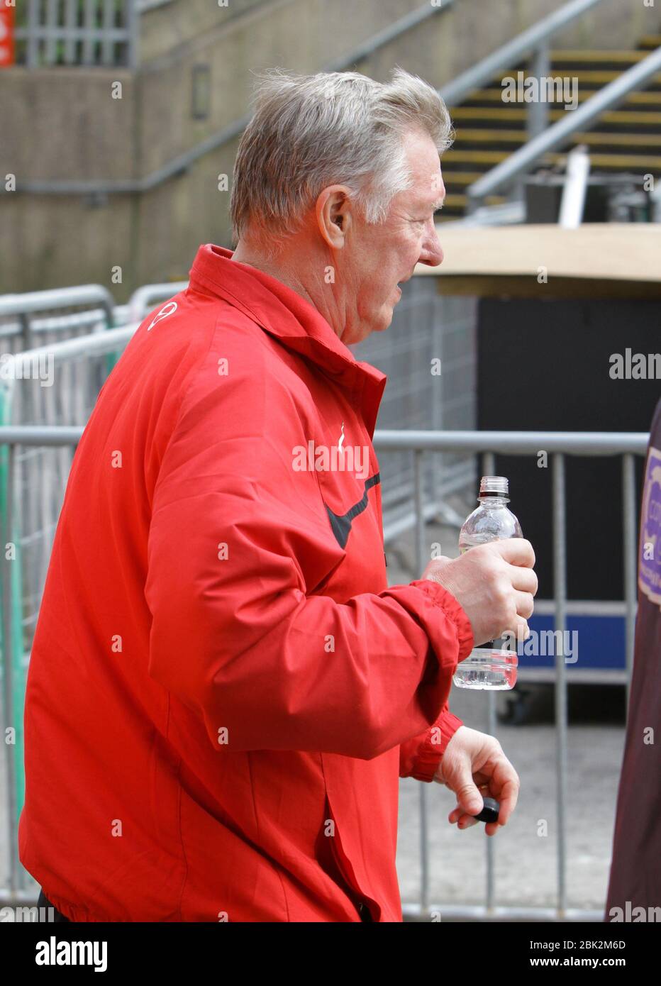 Football stars arrive at Old Trafford credit Ian fairbrother/Alamy ...