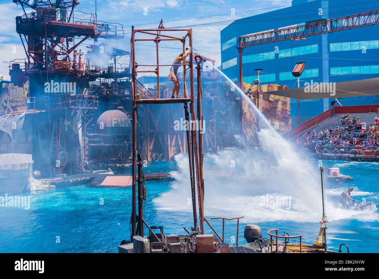 Los Angeles, California, USA - July 23th, 2019: World famous park ...