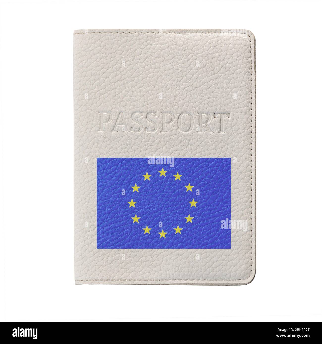 European Union passport isolated on white background Stock Photo - Alamy
