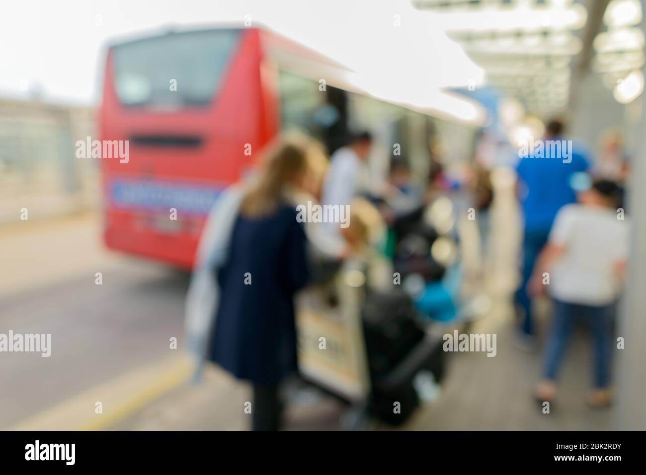 Bus busy hi-res stock photography and images - Alamy