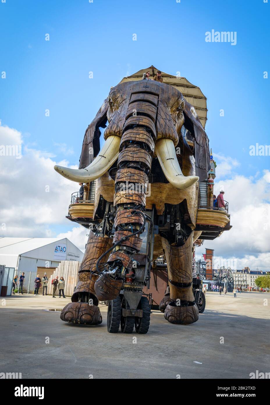 Steam elephant hi-res stock photography and images - Alamy