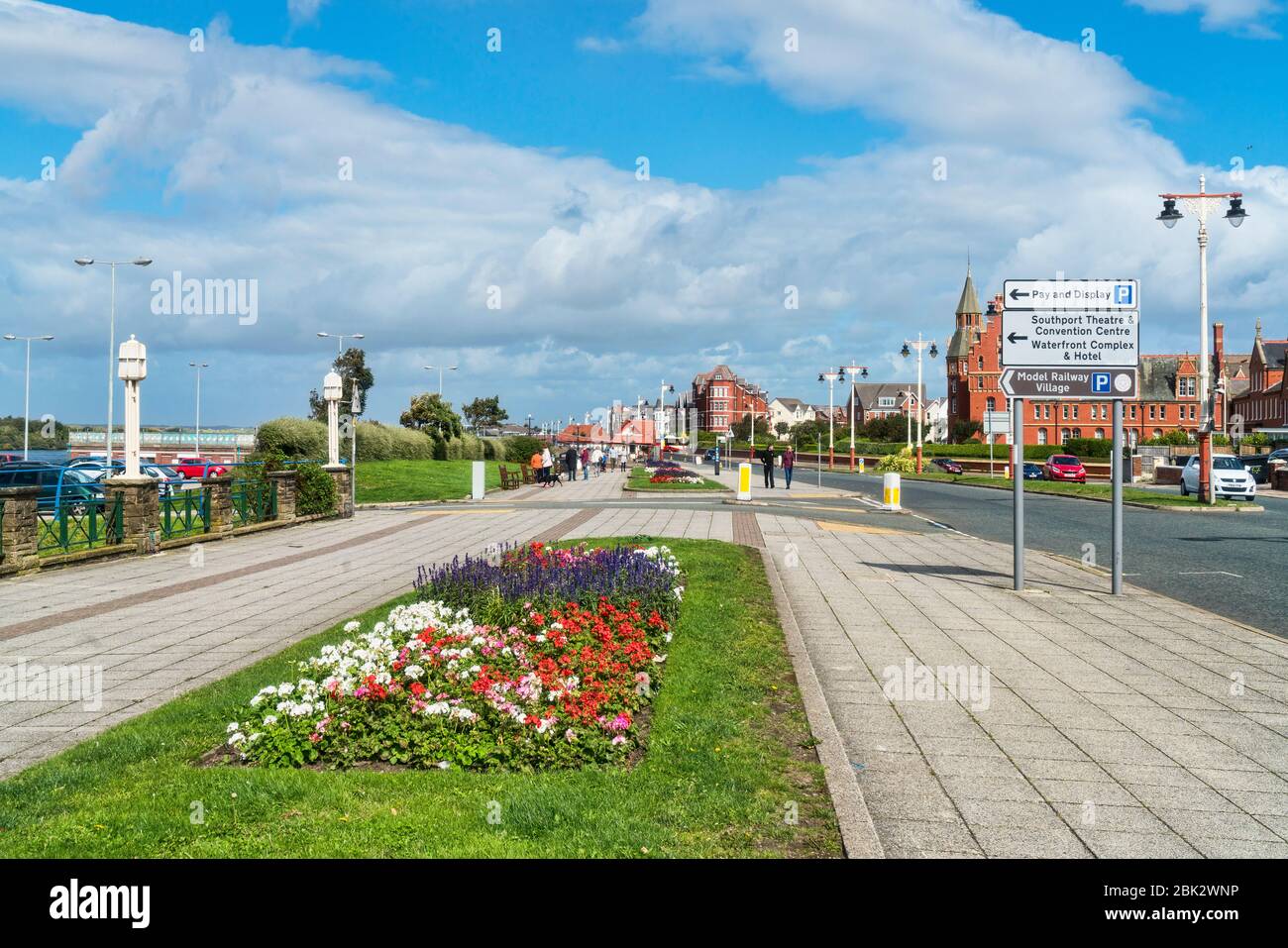 Southport, promenade gardens, victorian architecture, buildings ...