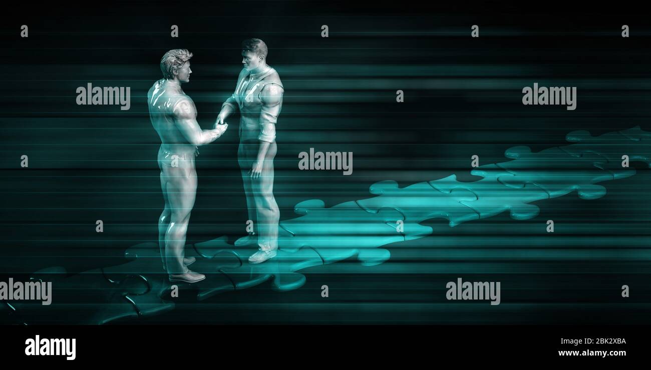 Combining technology hi-res stock photography and images - Alamy