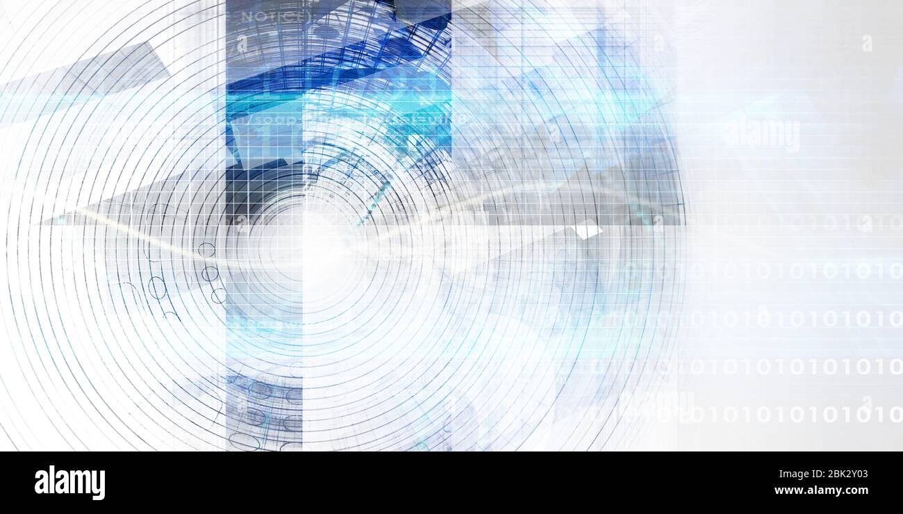 Digital Communication and Reporting System Using Technology Stock Photo ...