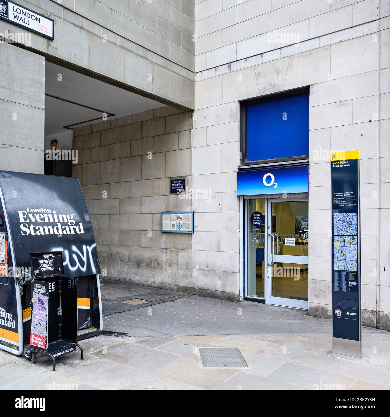 Moor Gate Plaque, 72 Moorgate, EC2, London Stock Photo - Alamy