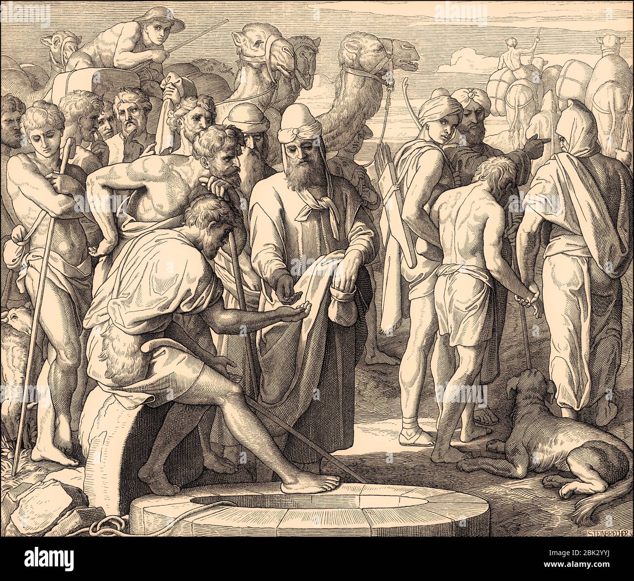 Joseph sold to potiphar hi-res stock photography and images - Alamy