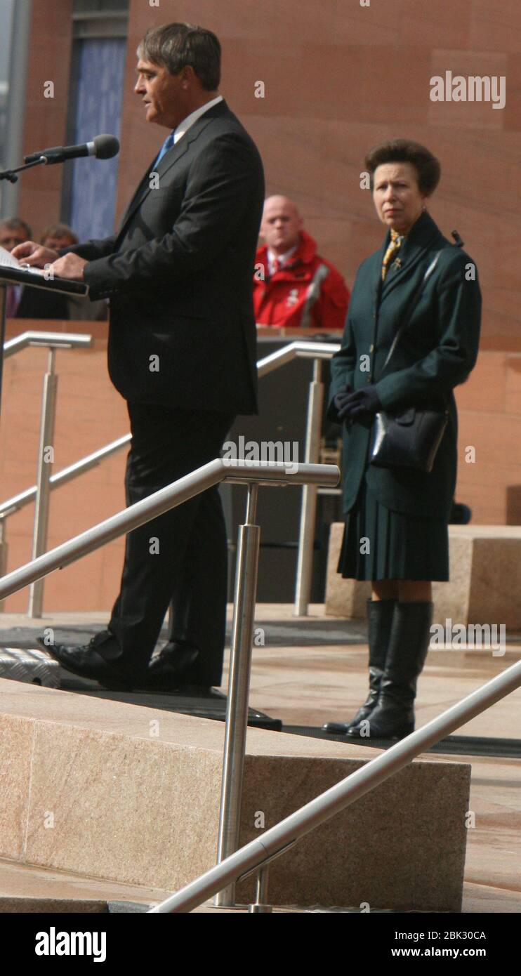 Liverpool,Uk Princess Anne at Liverpool One opening Ceremony credit Ian ...