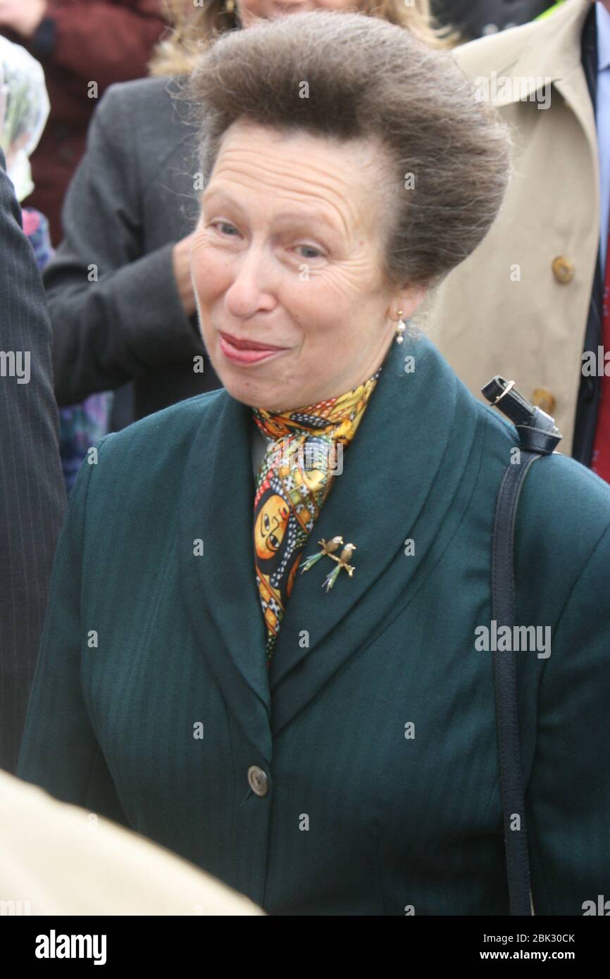 Liverpool,Uk Princess Anne at Liverpool One opening Ceremony credit Ian Fairbrother/Alamy Stock ...