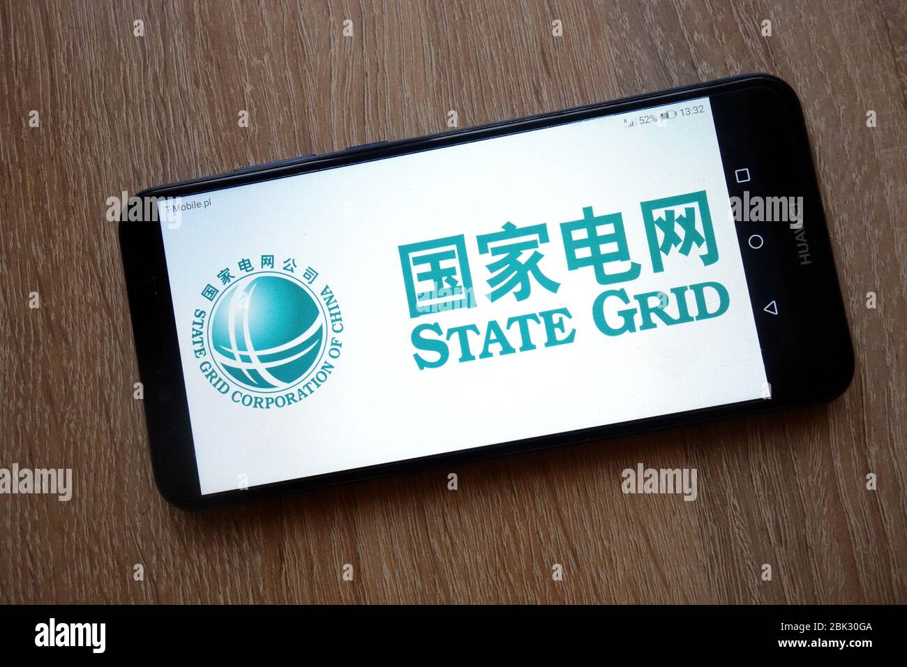 State Grid Corporation of China logo displayed on smartphone Stock ...