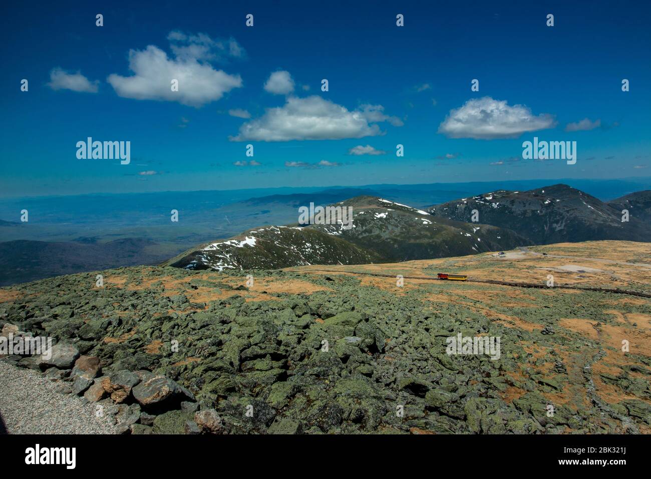 White Mountain Cog Railway Stock Photo - Alamy