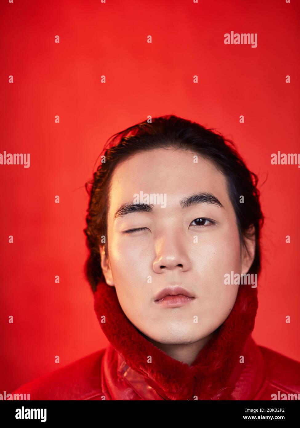 Funny Chinese Man Face