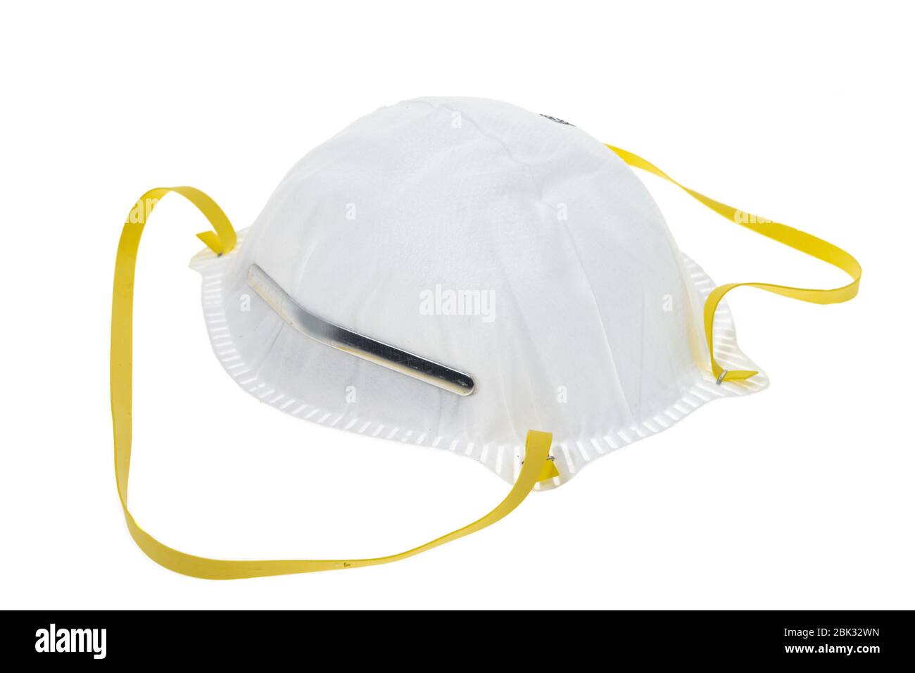 Protective face mask - white background Stock Photo - Alamy