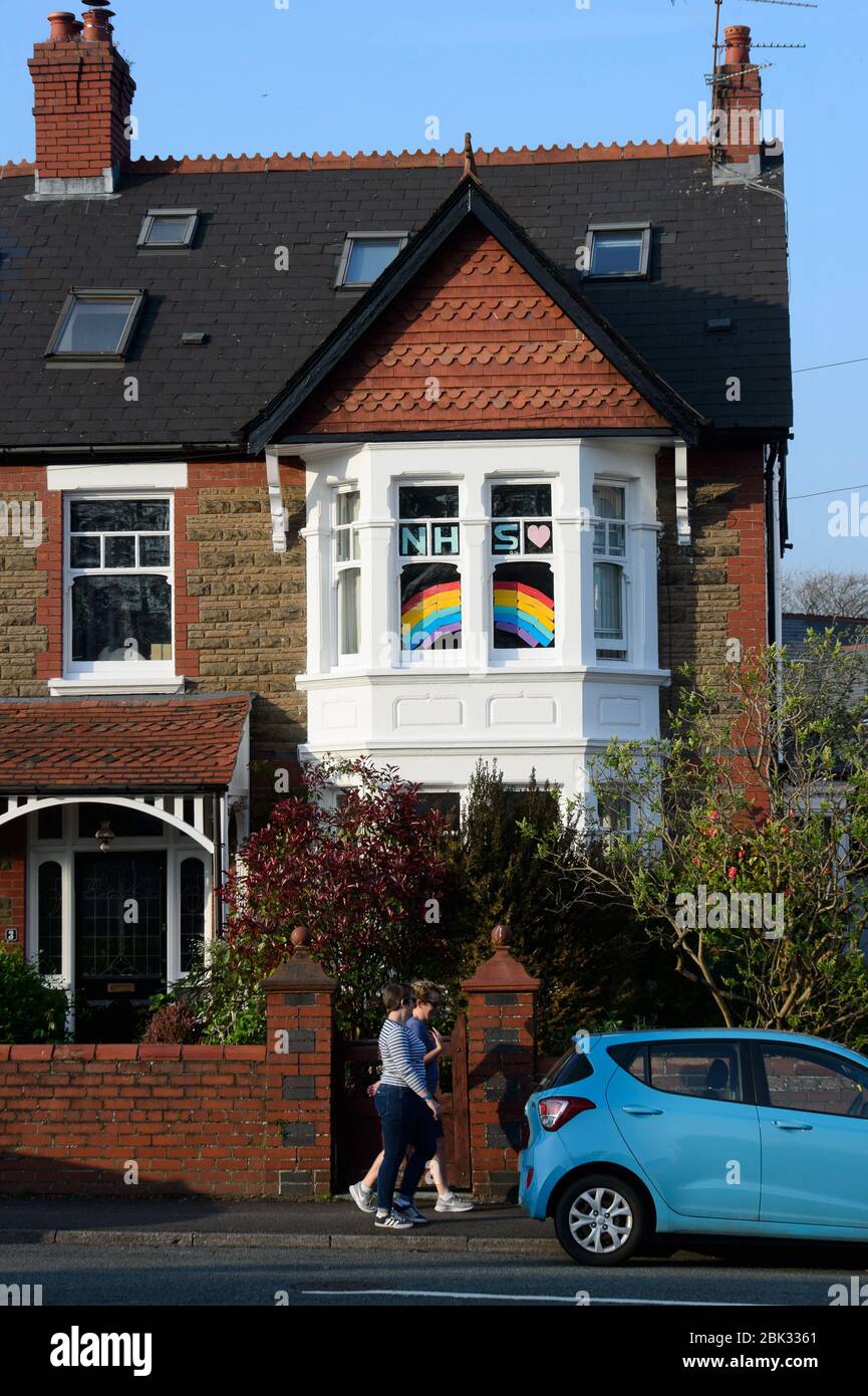 Nhs rainbow wales hi-res stock photography and images - Alamy