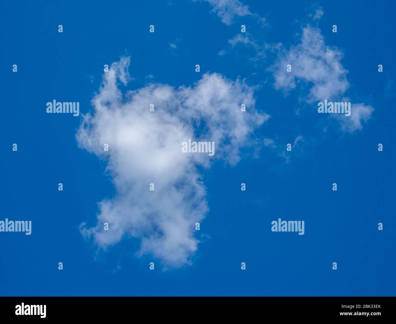 Cumulus humilis clouds background image Stock Photo - Alamy