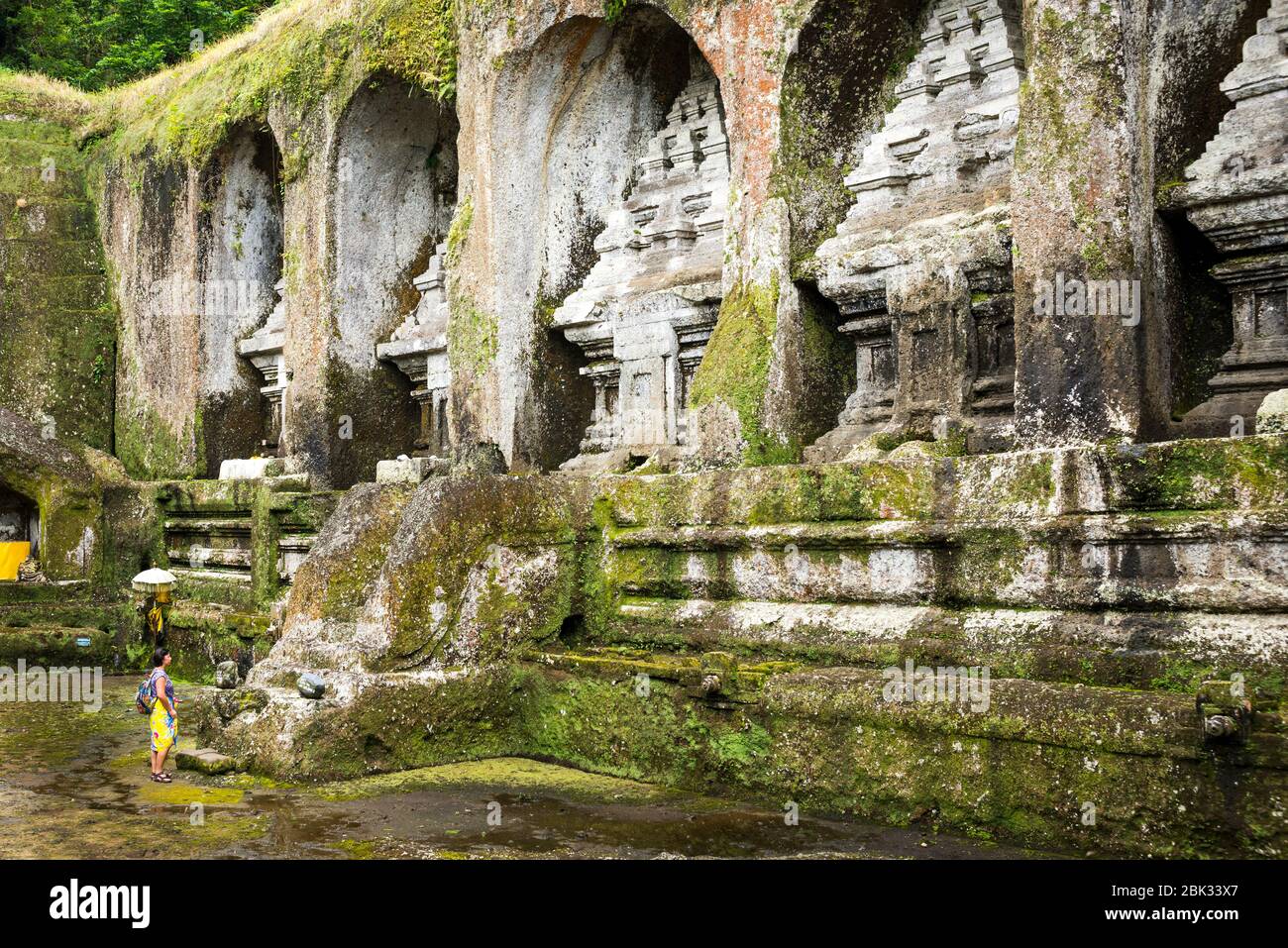 The Pura Gunung Kawi Temple near Ubud, Bali, Indonesia Stock Photo - Alamy