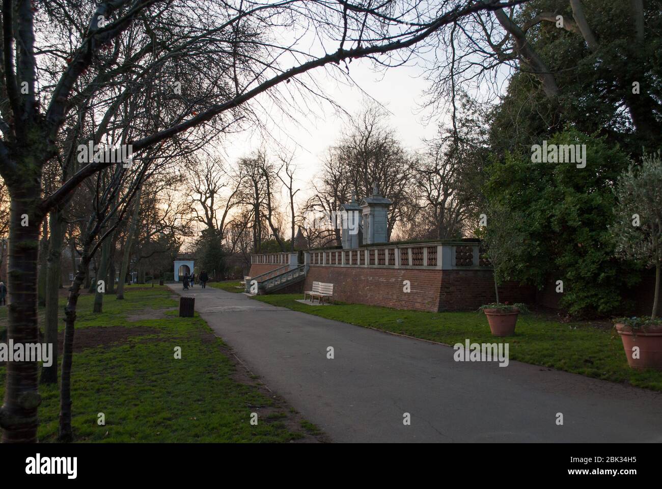 Jacobean Architecture Ruins Old Country House Holland Park Red Brick ...
